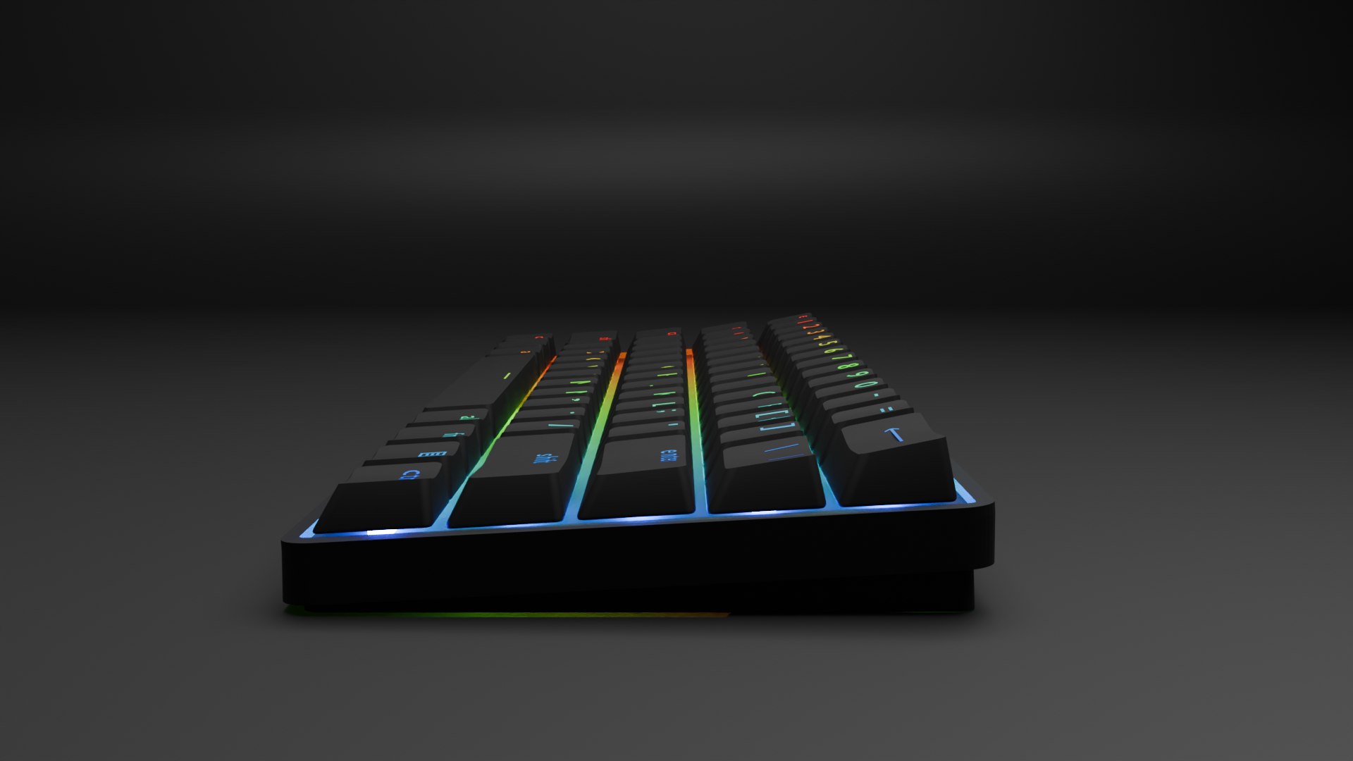 3D RGB Gaming Keyboard - TurboSquid 2368105