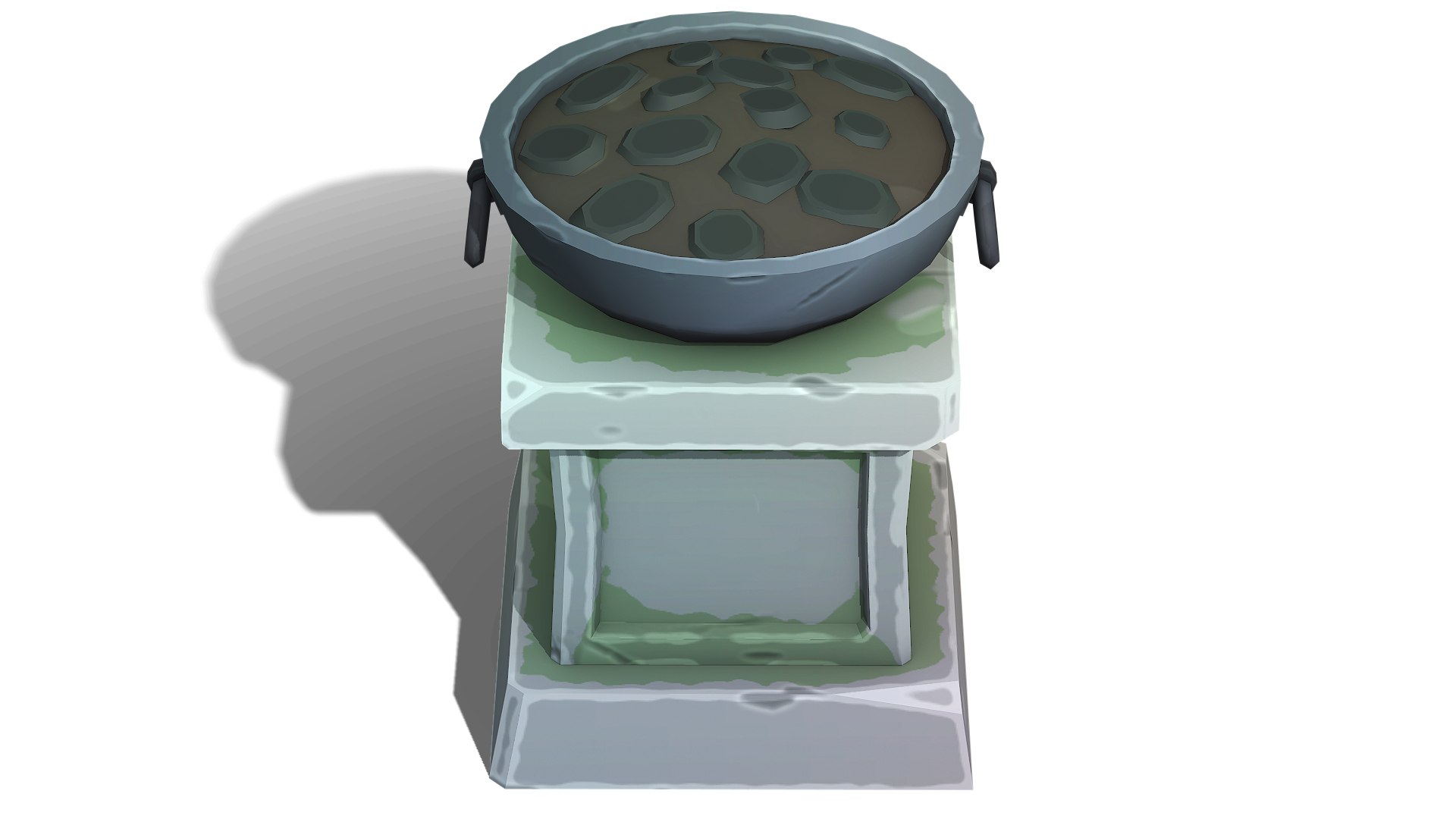 Stylized Pillar Torch - PBR Game Ready 3D Model - TurboSquid 2049881
