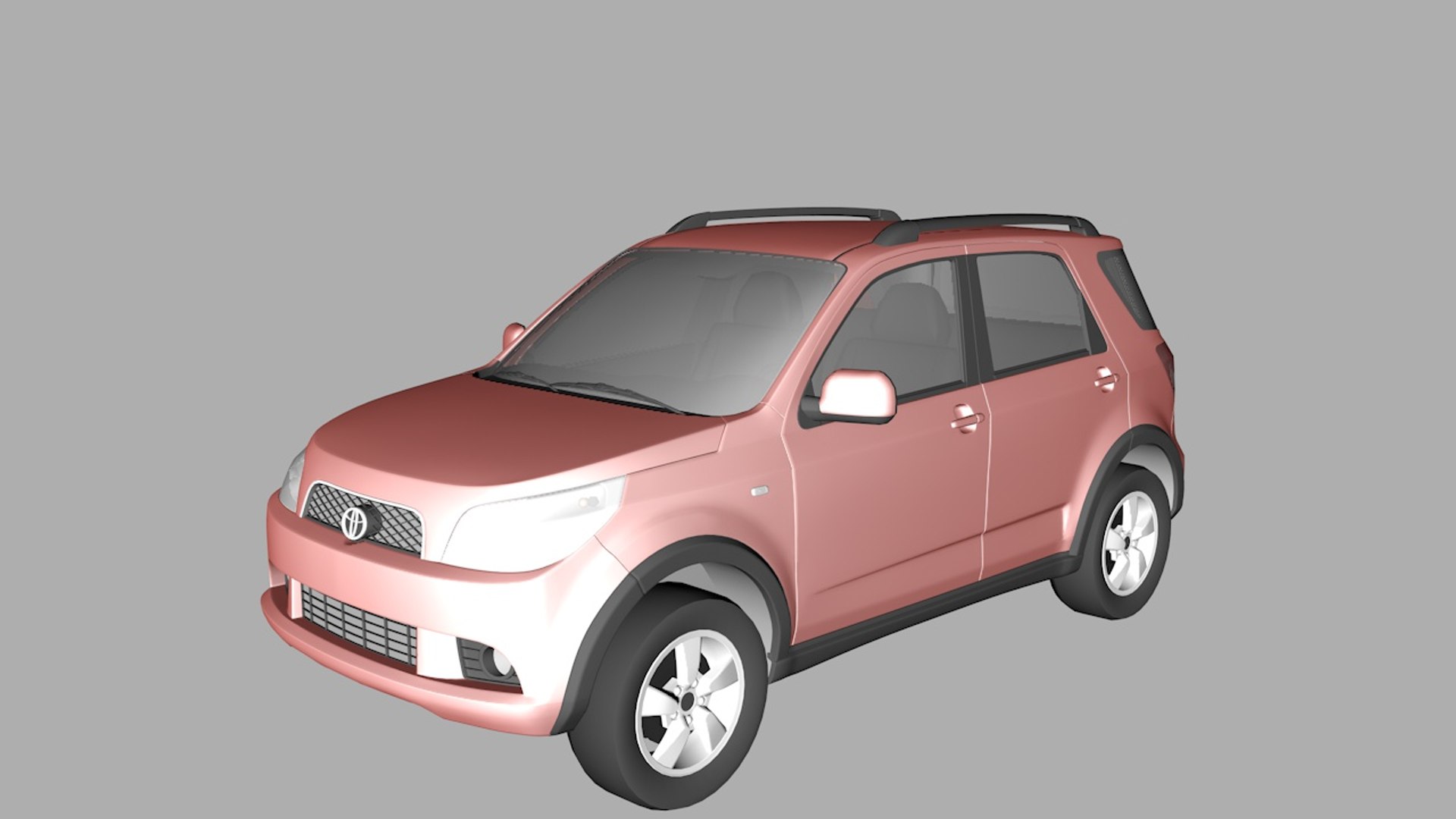 Cinema4d Toyota Rush