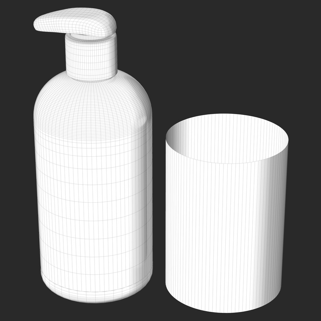 3d Model Of Bottle