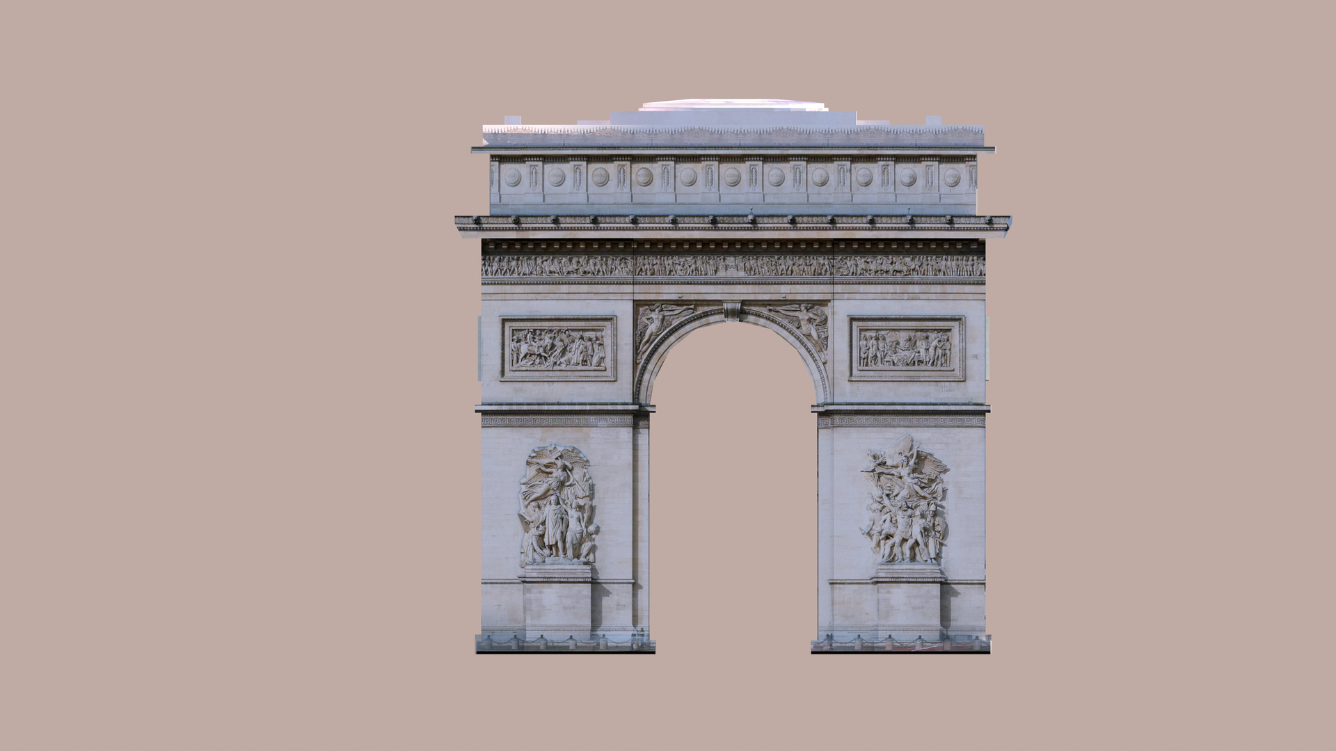 Free 3D arc de triomphe - TurboSquid 1912286