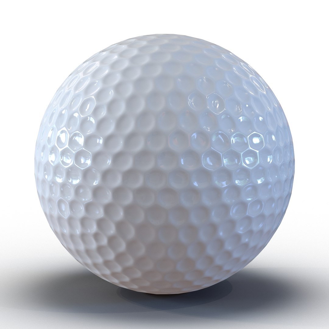Golf Ball Generic 3d Obj