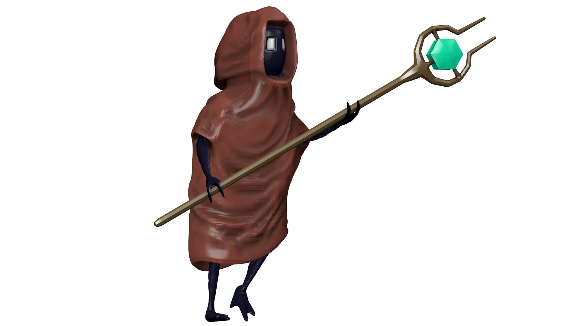 3D Sorcerer Character Model - TurboSquid 2158819