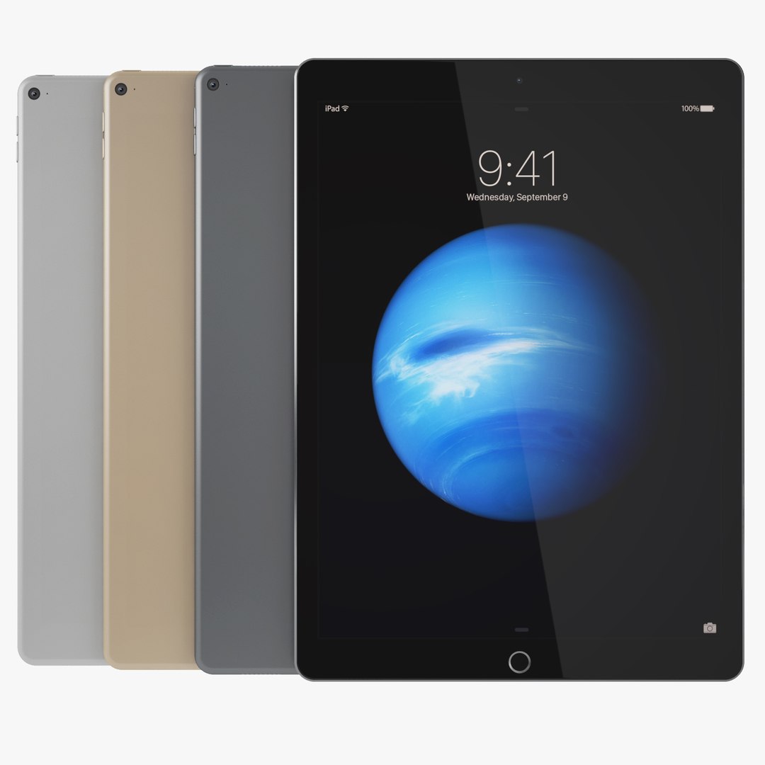 3d Apple Ipad Pro Colors