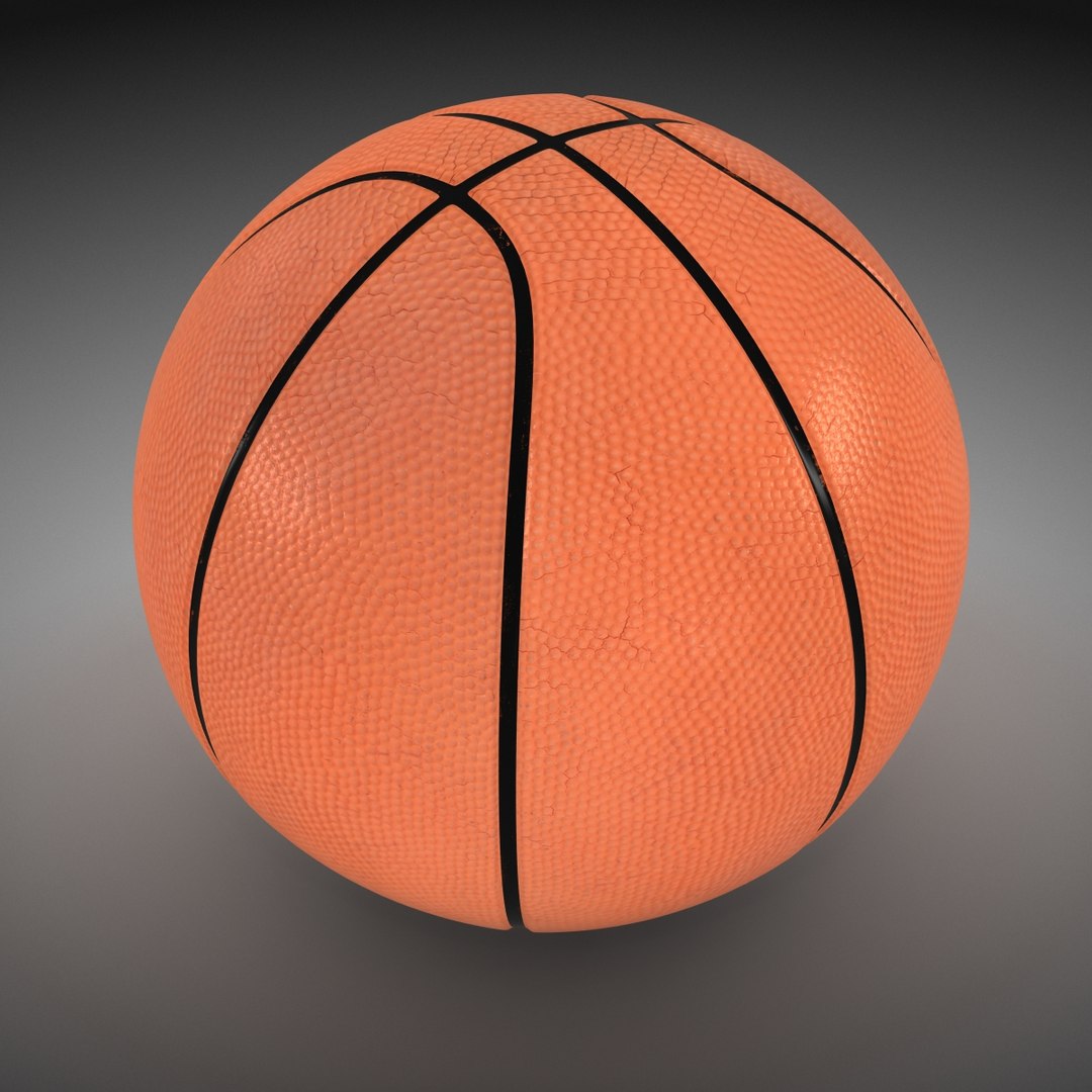 3d model basketball ball