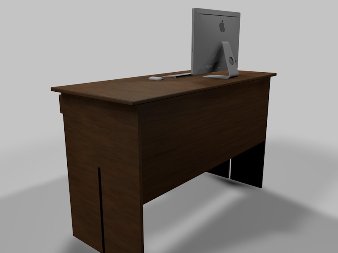 3d model office desk