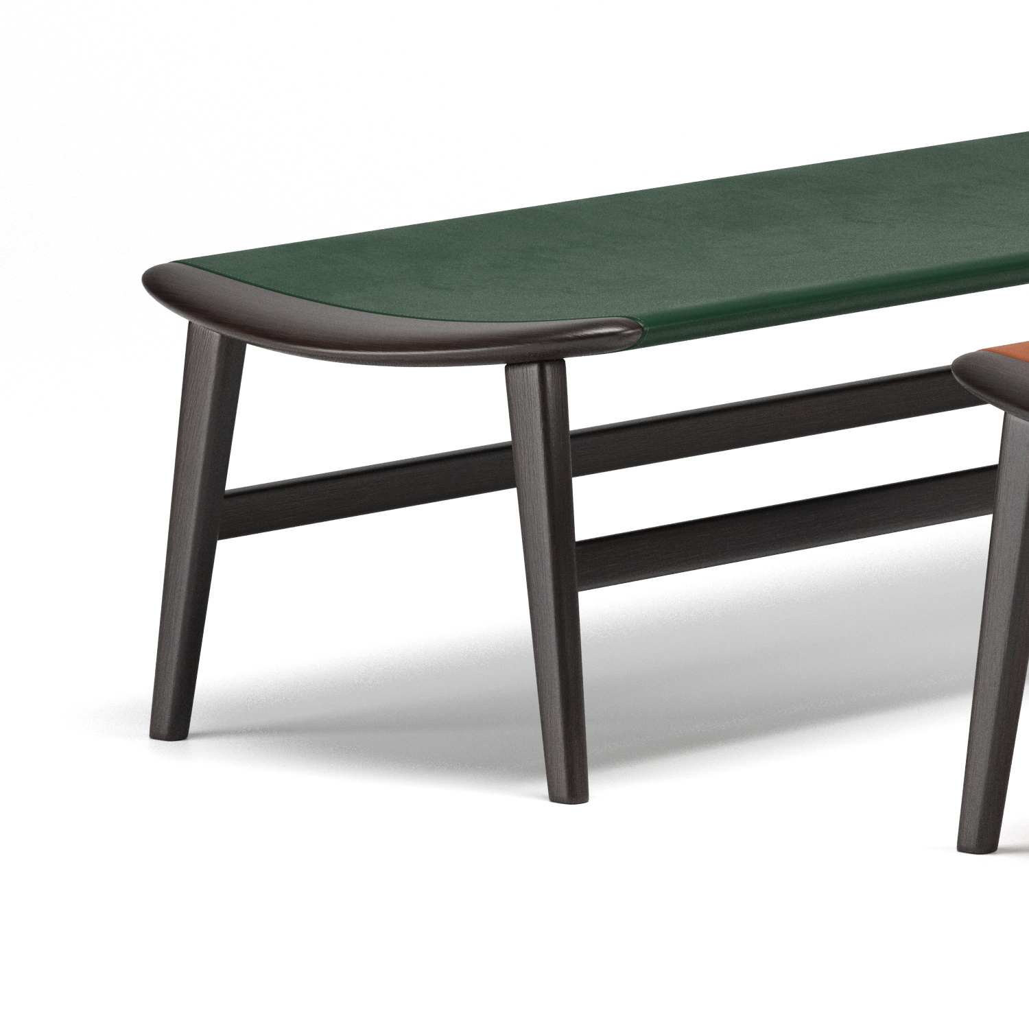 Four Fynn benches by Minotti Italia 3D - TurboSquid 1744797