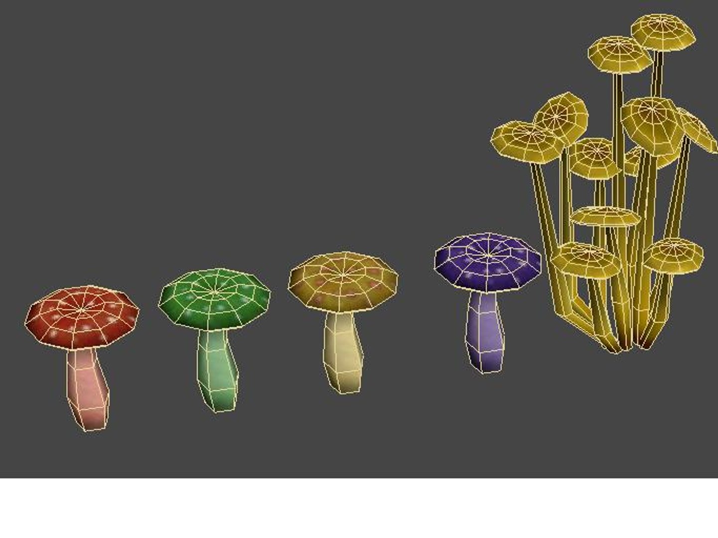3d Model Fungus