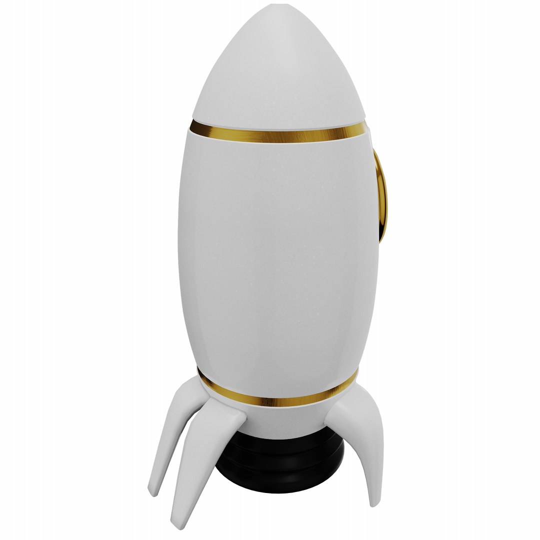 3D model Rocket dock nsv Max 2021 Decor toy - TurboSquid 2077307
