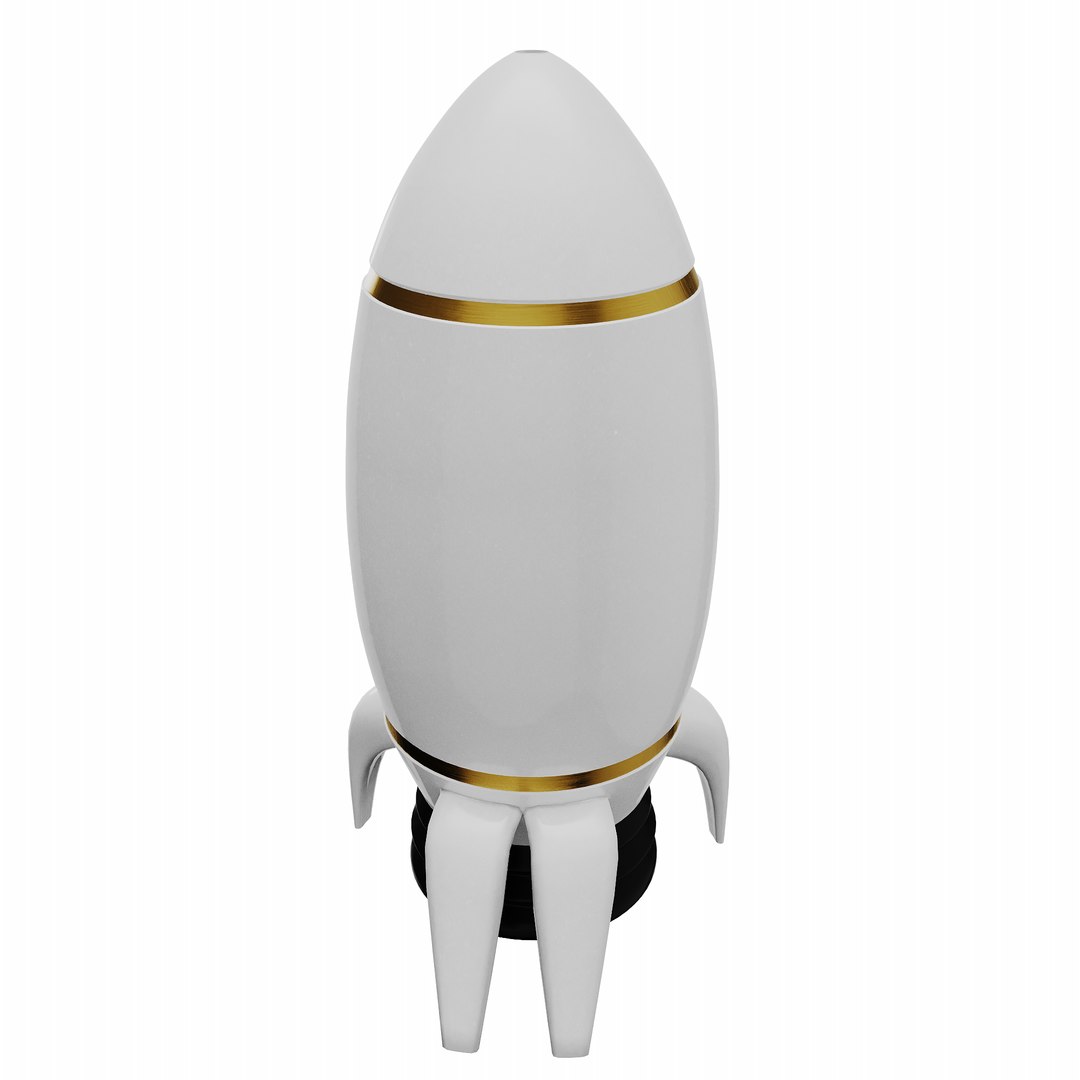 3D model Rocket dock nsv Max 2021 Decor toy - TurboSquid 2077307