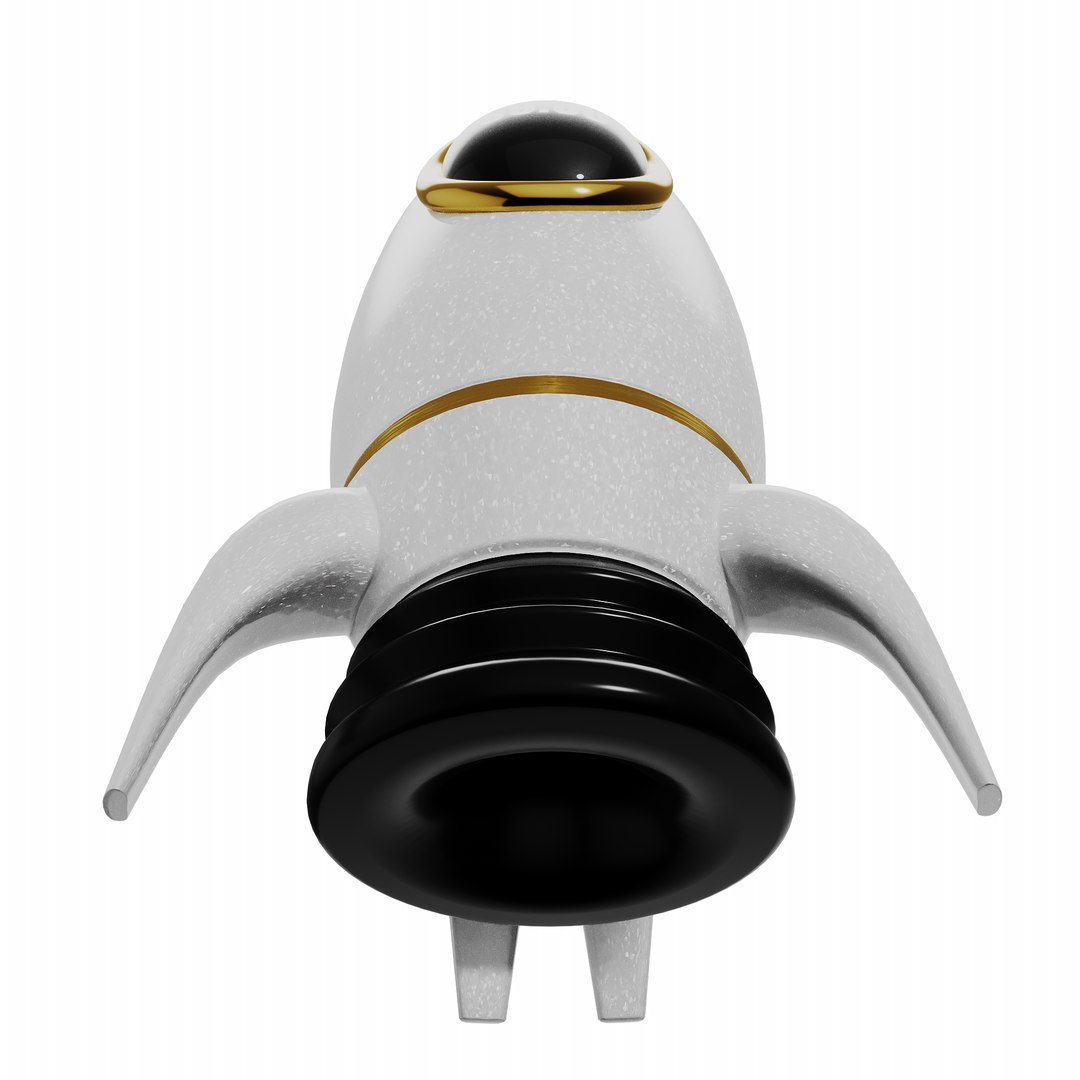 3D model Rocket dock nsv Max 2021 Decor toy - TurboSquid 2077307