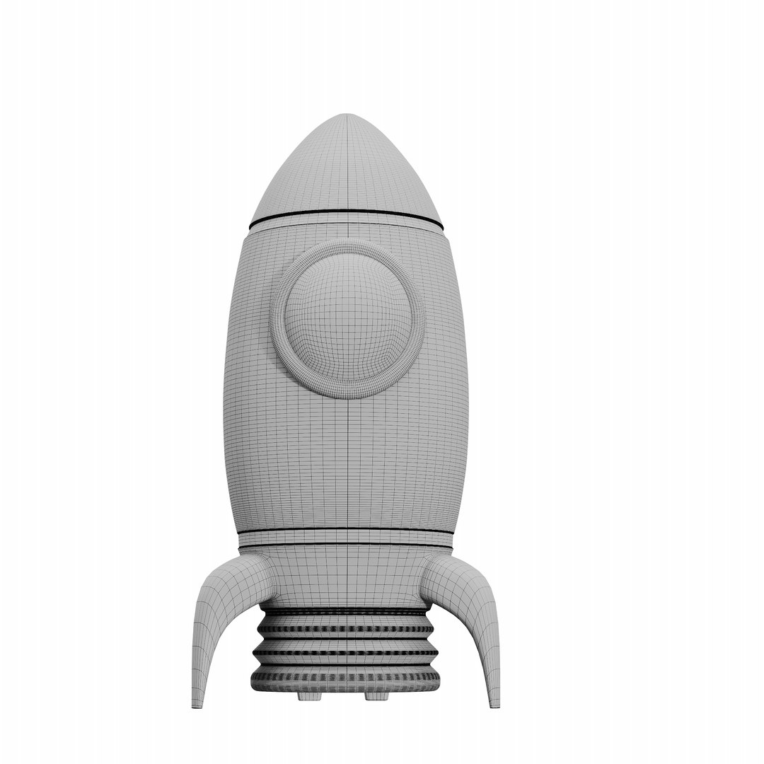 3D model Rocket dock nsv Max 2021 Decor toy - TurboSquid 2077307