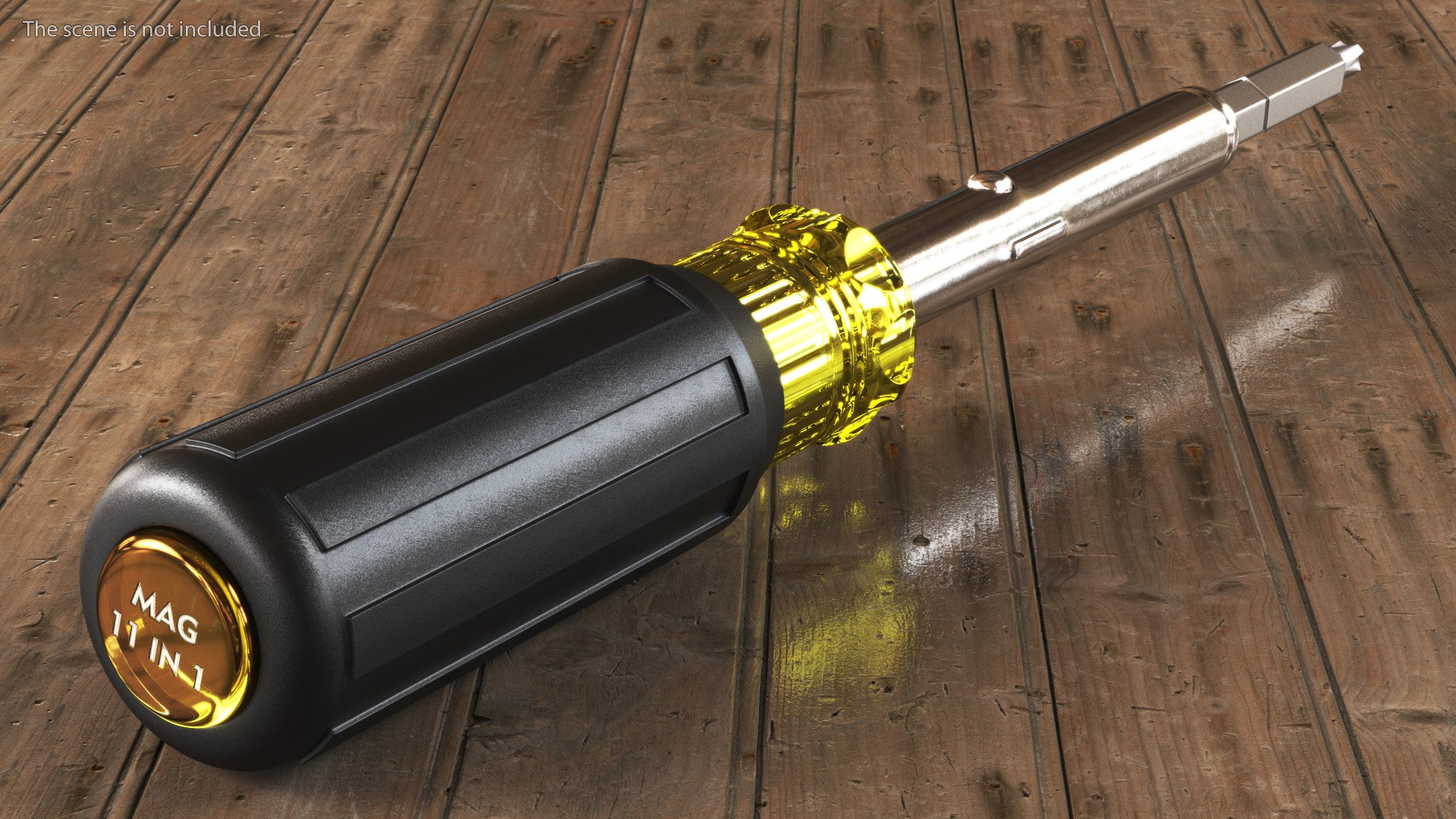 3D Model Magnetic Screwdriver With Cross-Shaped Tips Klein Tools ...