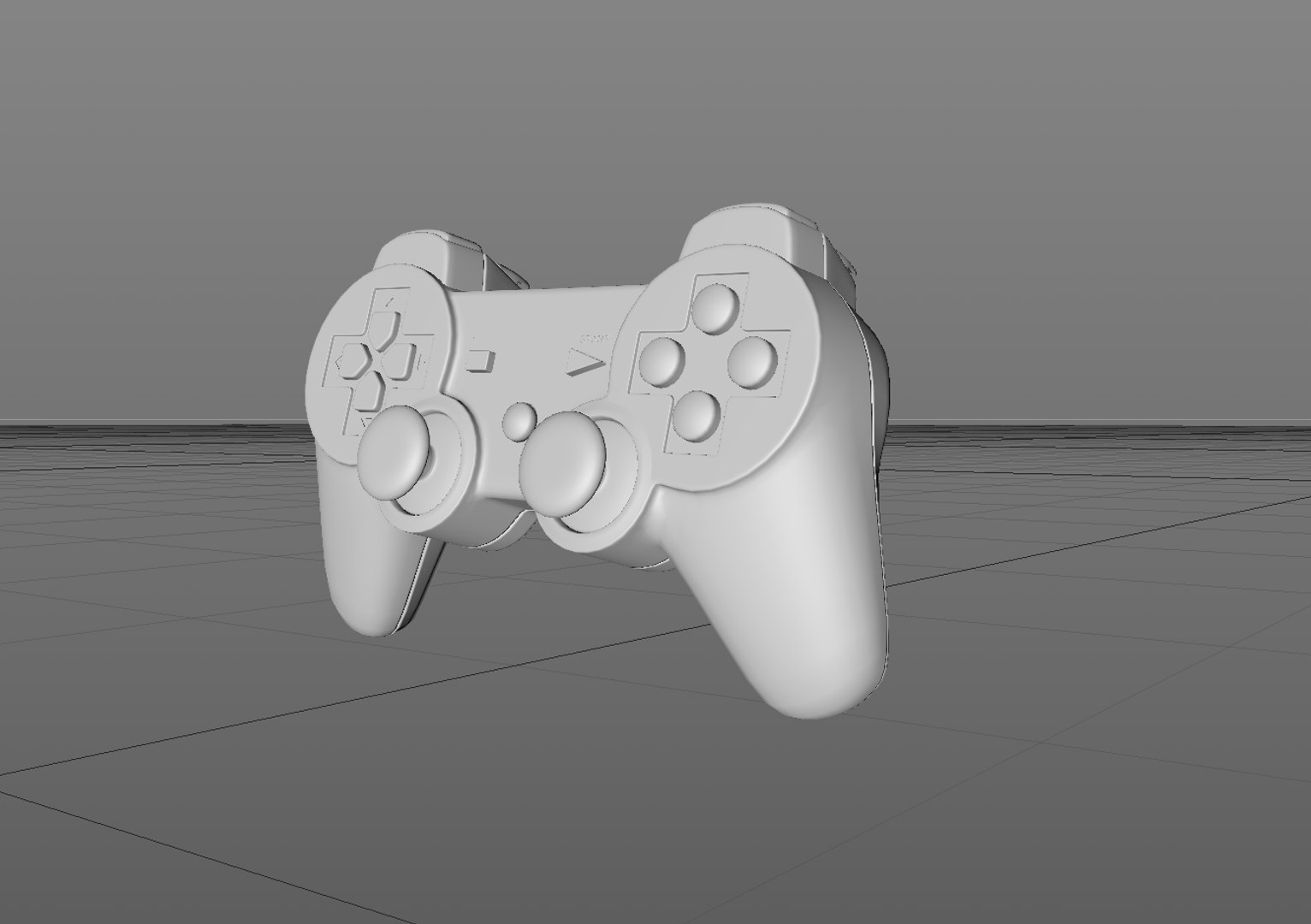 3d Gamepad Sony Model