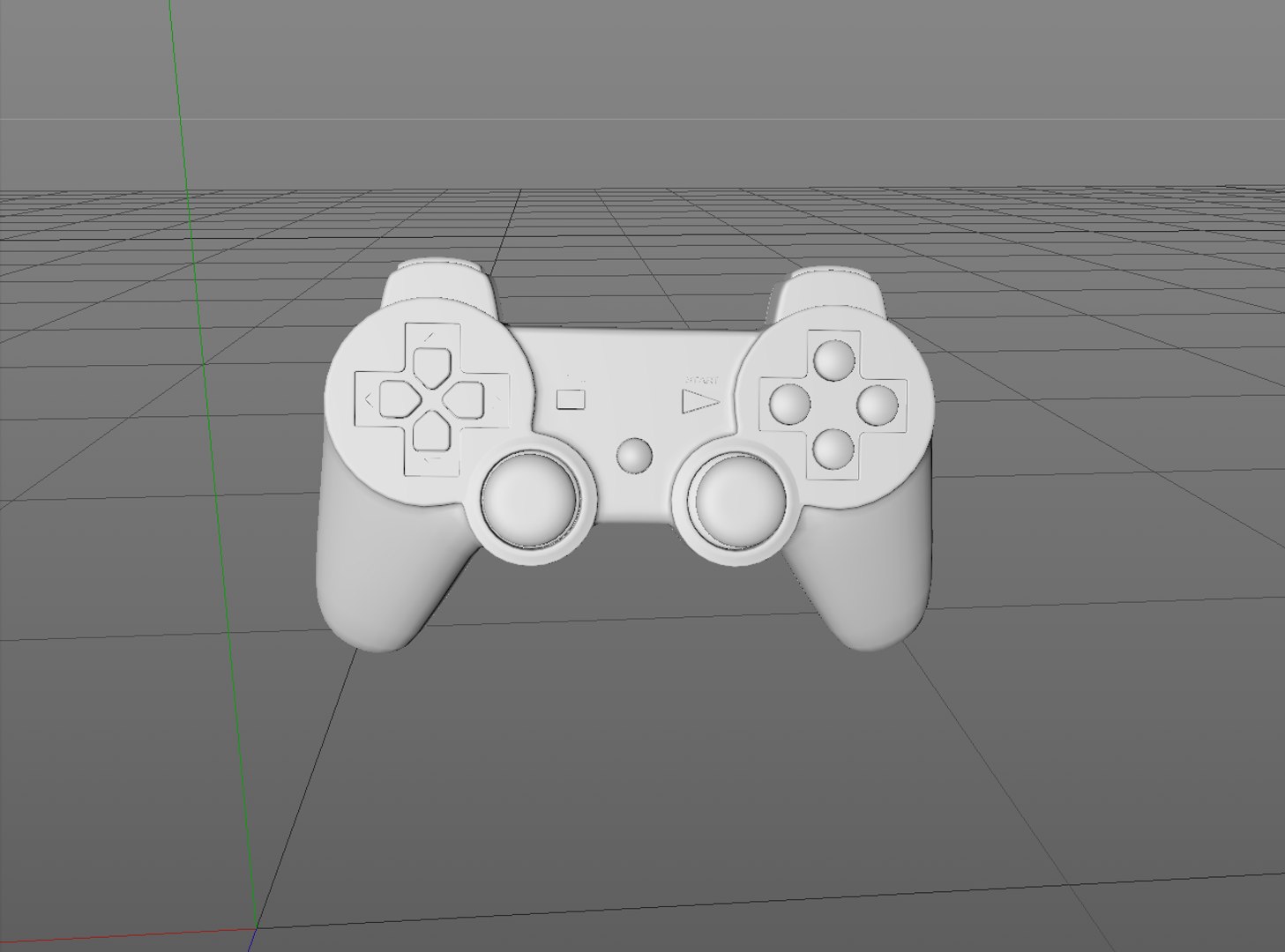 3d Gamepad Sony Model