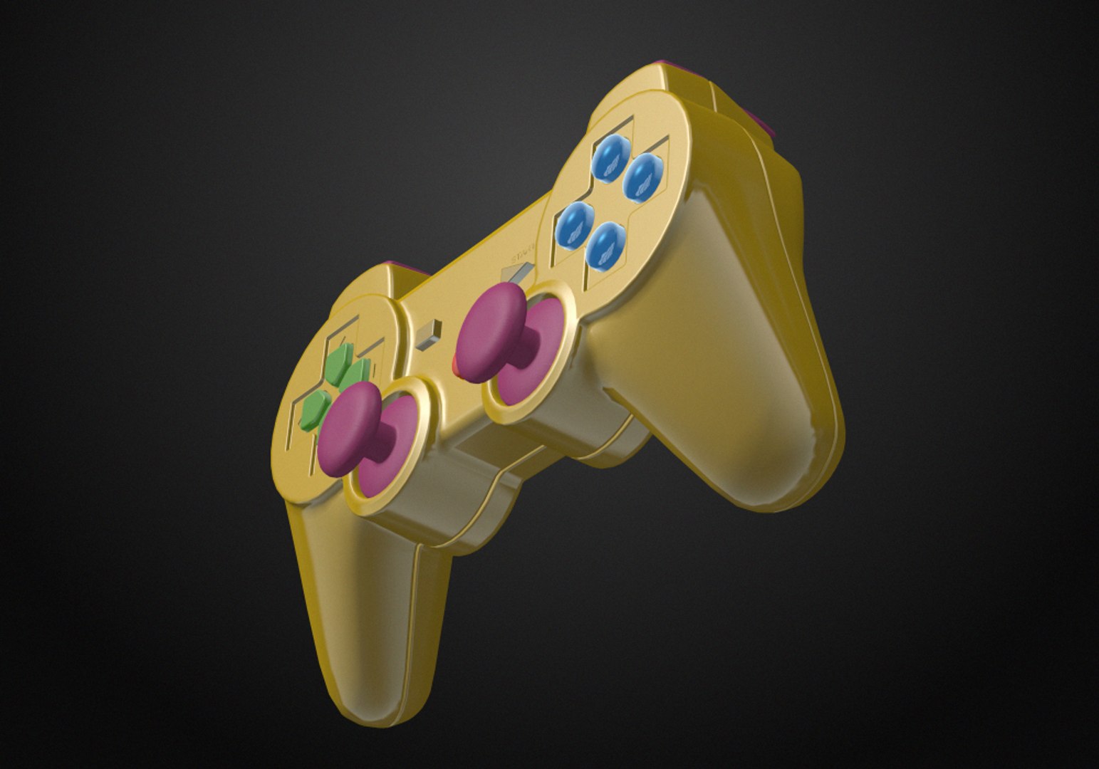 3d Gamepad Sony Model