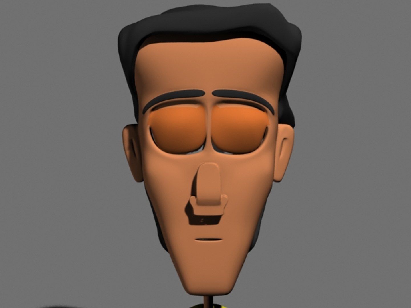 3ds mr wazo character cartoon