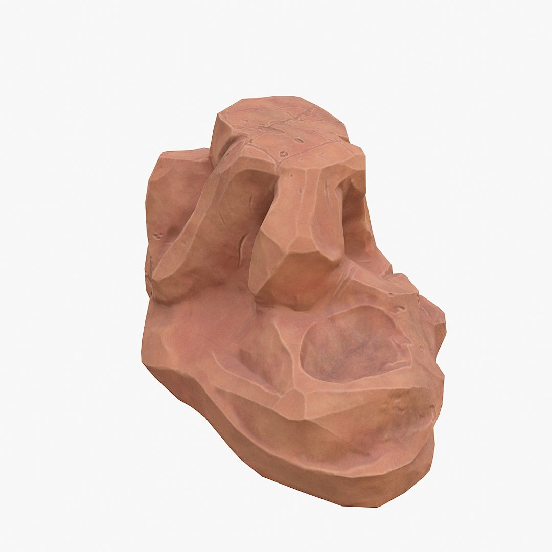 Cartoon Rock 3D Model - TurboSquid 1360029