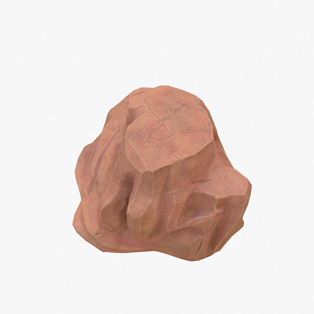 Cartoon Rock 3D Model - TurboSquid 1360029