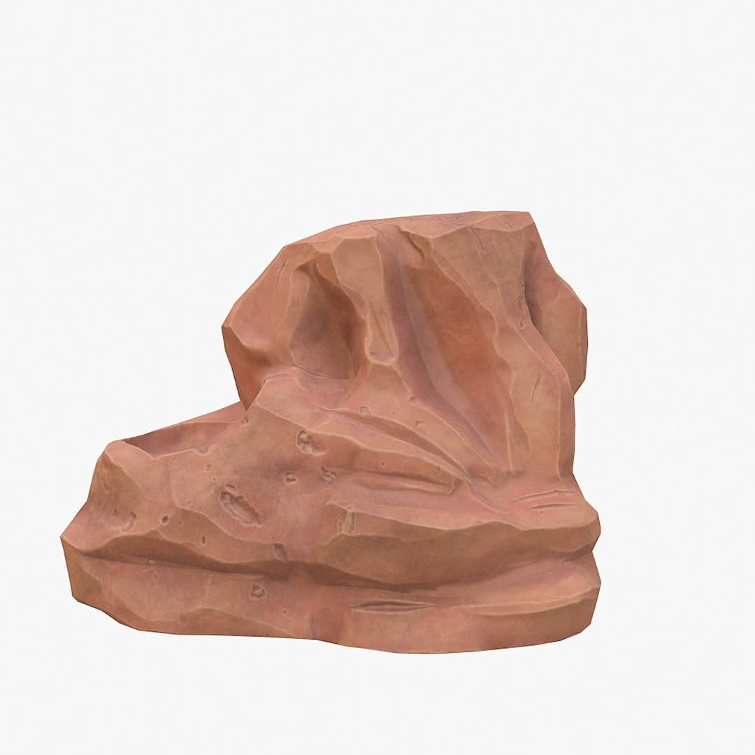 Cartoon Rock 3D Model - TurboSquid 1360029