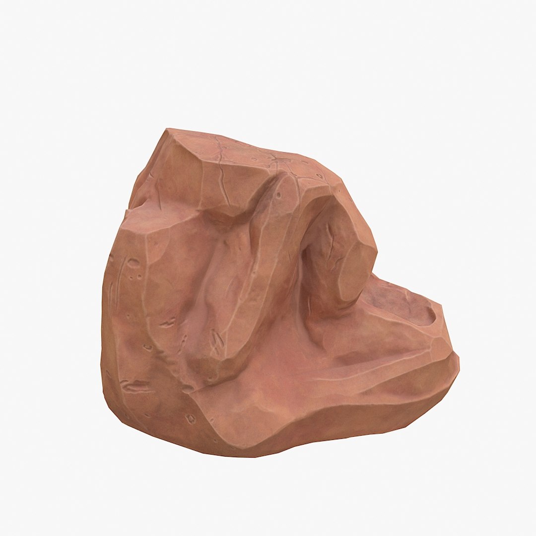 Cartoon Rock 3D Model - TurboSquid 1360029