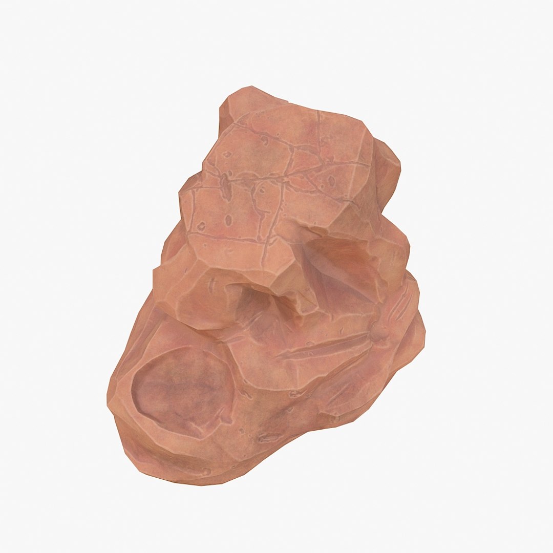 Cartoon Rock 3D Model - TurboSquid 1360029