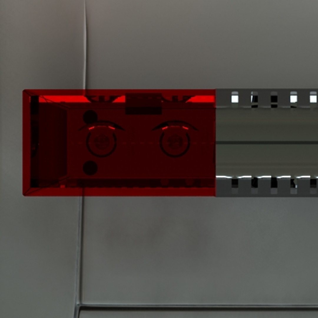 Police Light Bar 3d Model