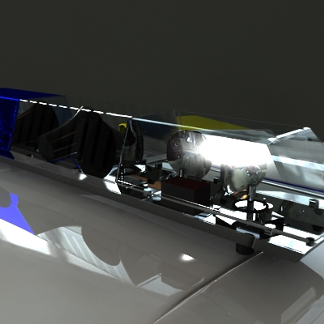 Police Light Bar 3d Model