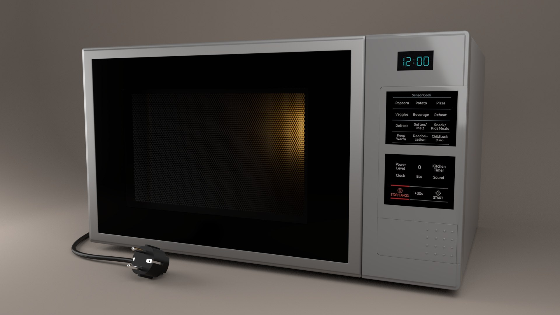3D Microwave Model - TurboSquid 1790732