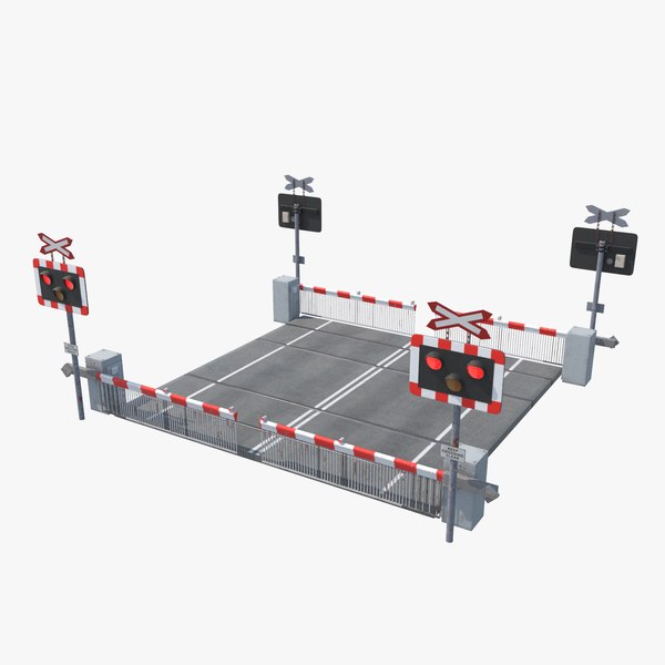 Railroad Crossing 3D Models for Download | TurboSquid
