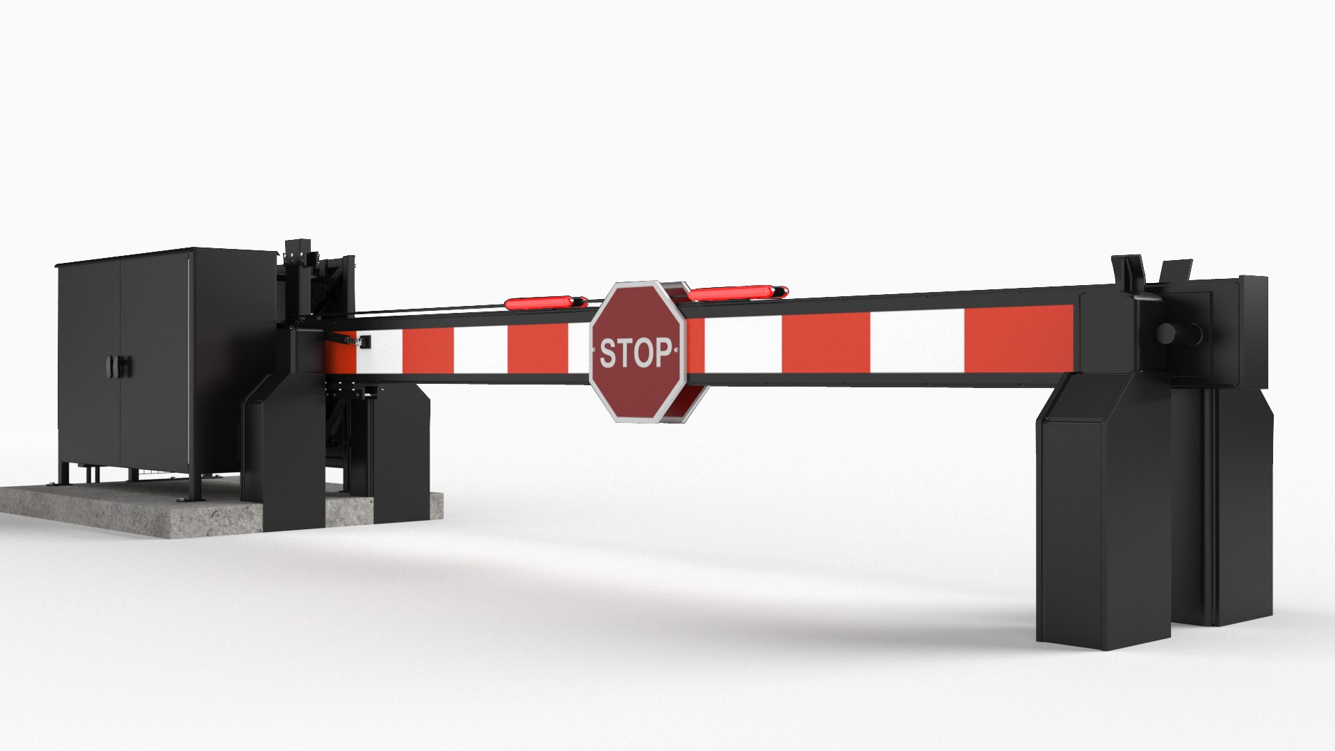 Crash Barrier 3D Model - TurboSquid 1771403