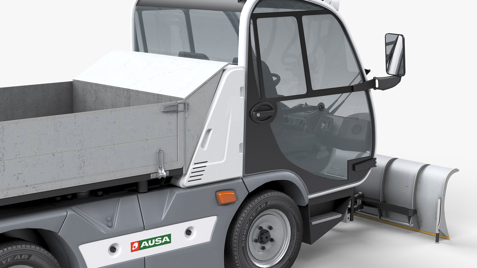 Municipal Compact Tipper Ausa M250 Model - TurboSquid 1773790