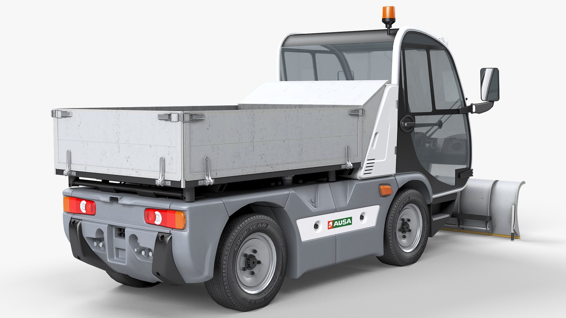 Municipal Compact Tipper Ausa M250 Model - TurboSquid 1773790