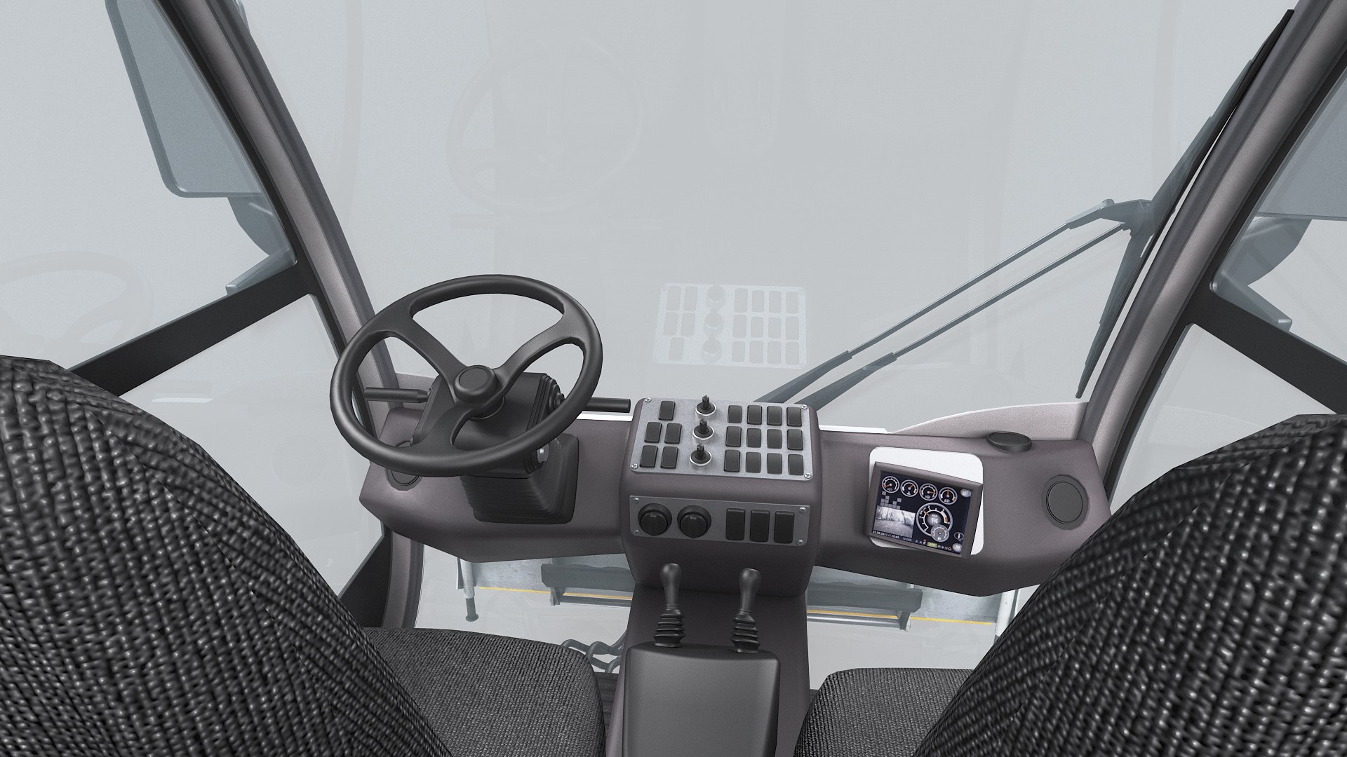 Municipal Compact Tipper Ausa M250 Model - TurboSquid 1773790