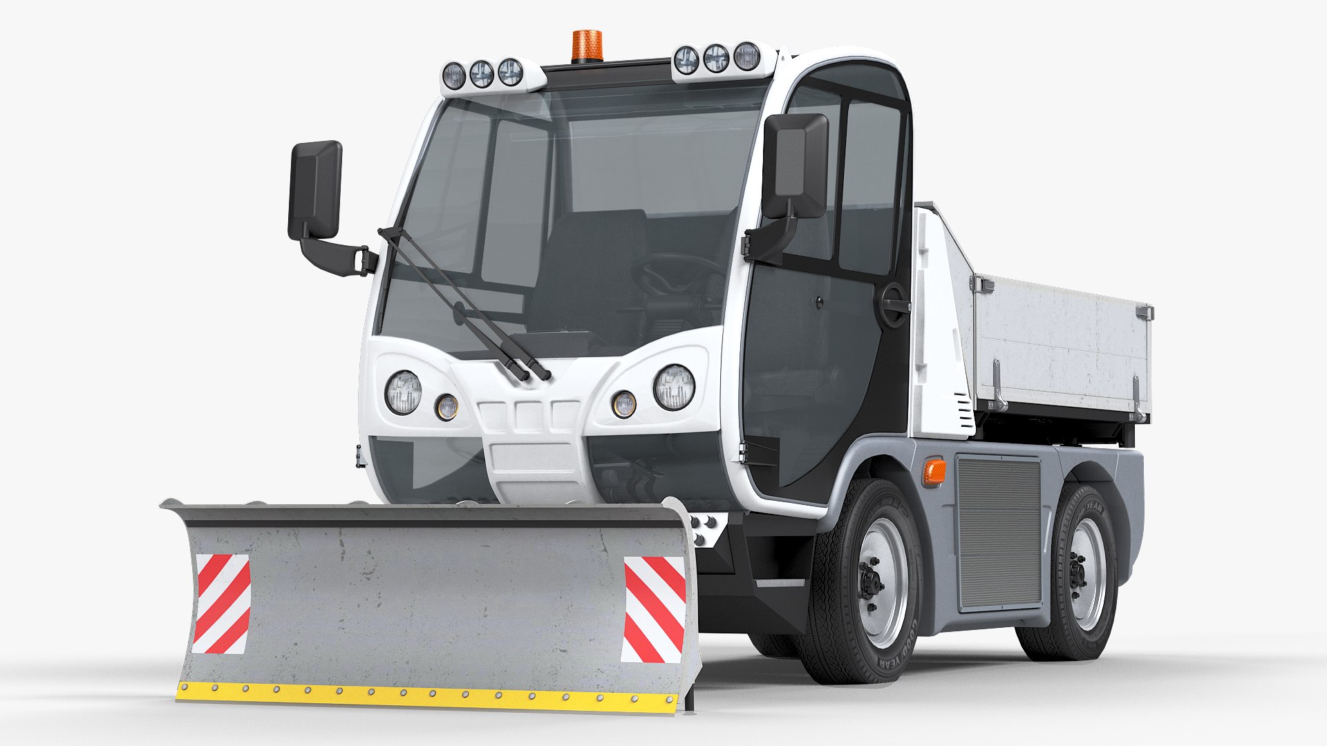 Municipal Compact Tipper Ausa M250 Model - TurboSquid 1773790