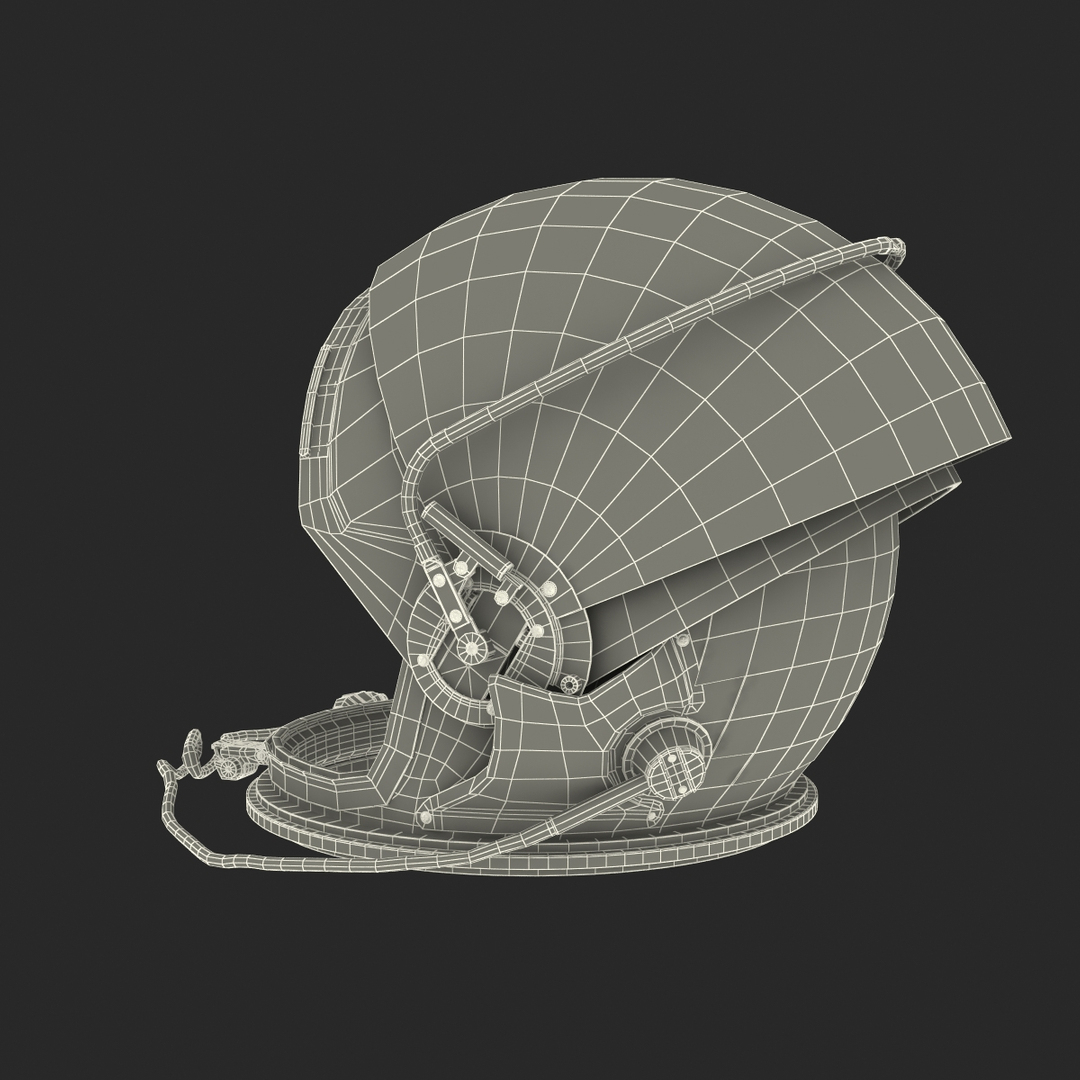 Advanced Crew Escape Helmet 3d Model