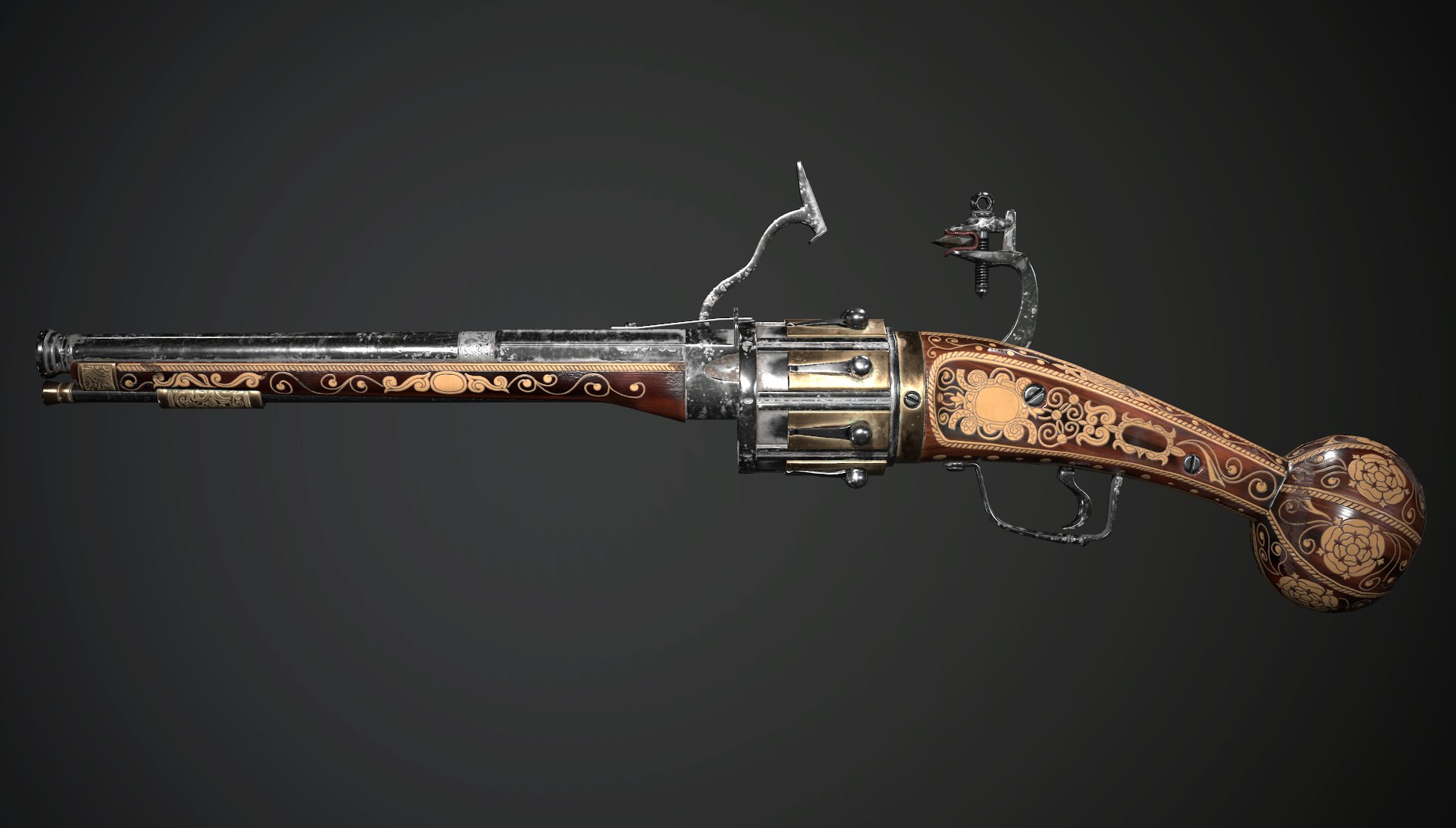 Flintlock Revolver Max