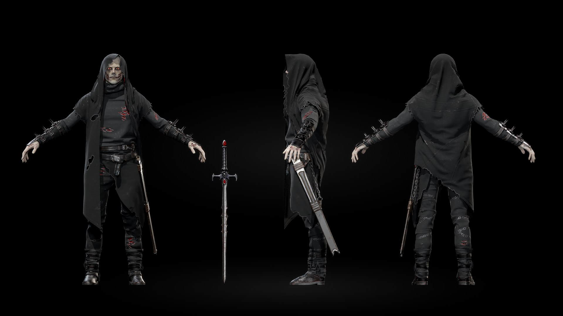 3D Death With A Sword - TurboSquid 2037172