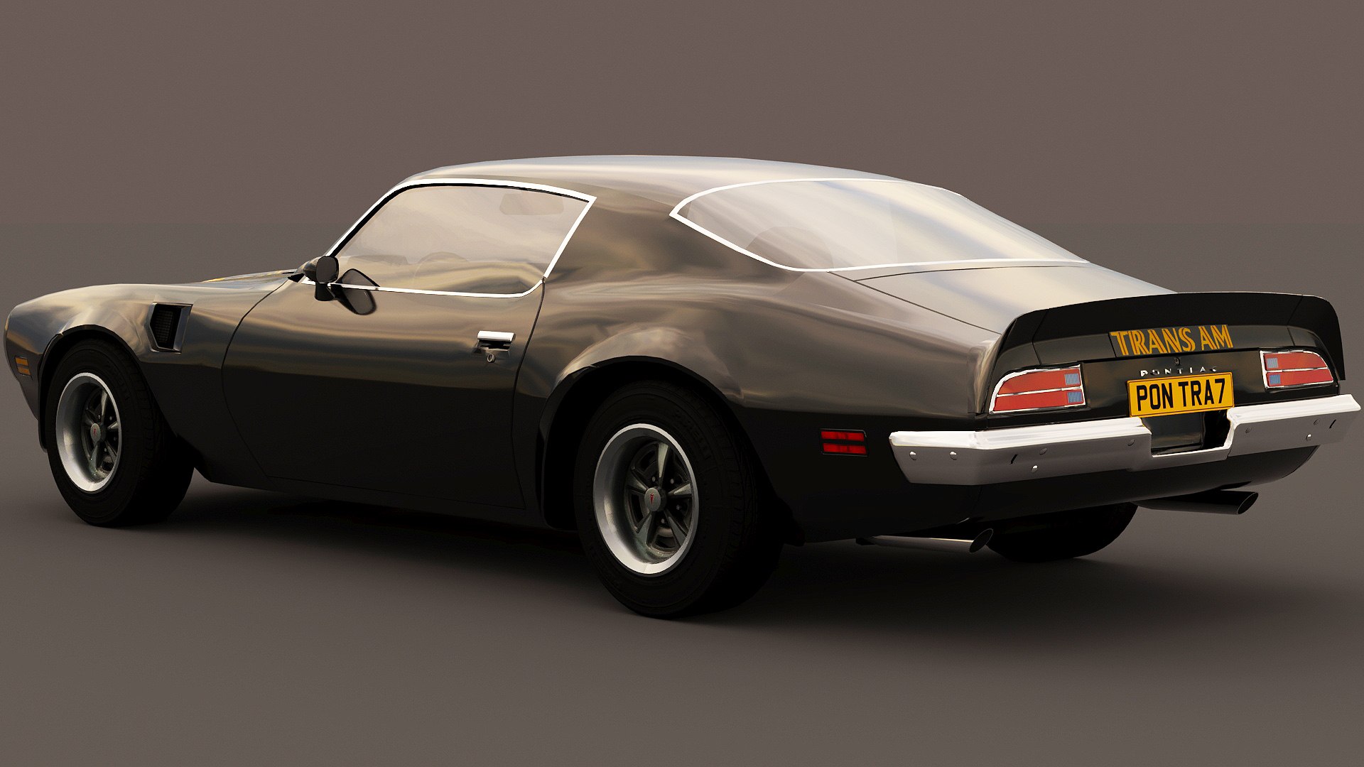 3D Pontiac Trans Am 1973 - TurboSquid 2223092