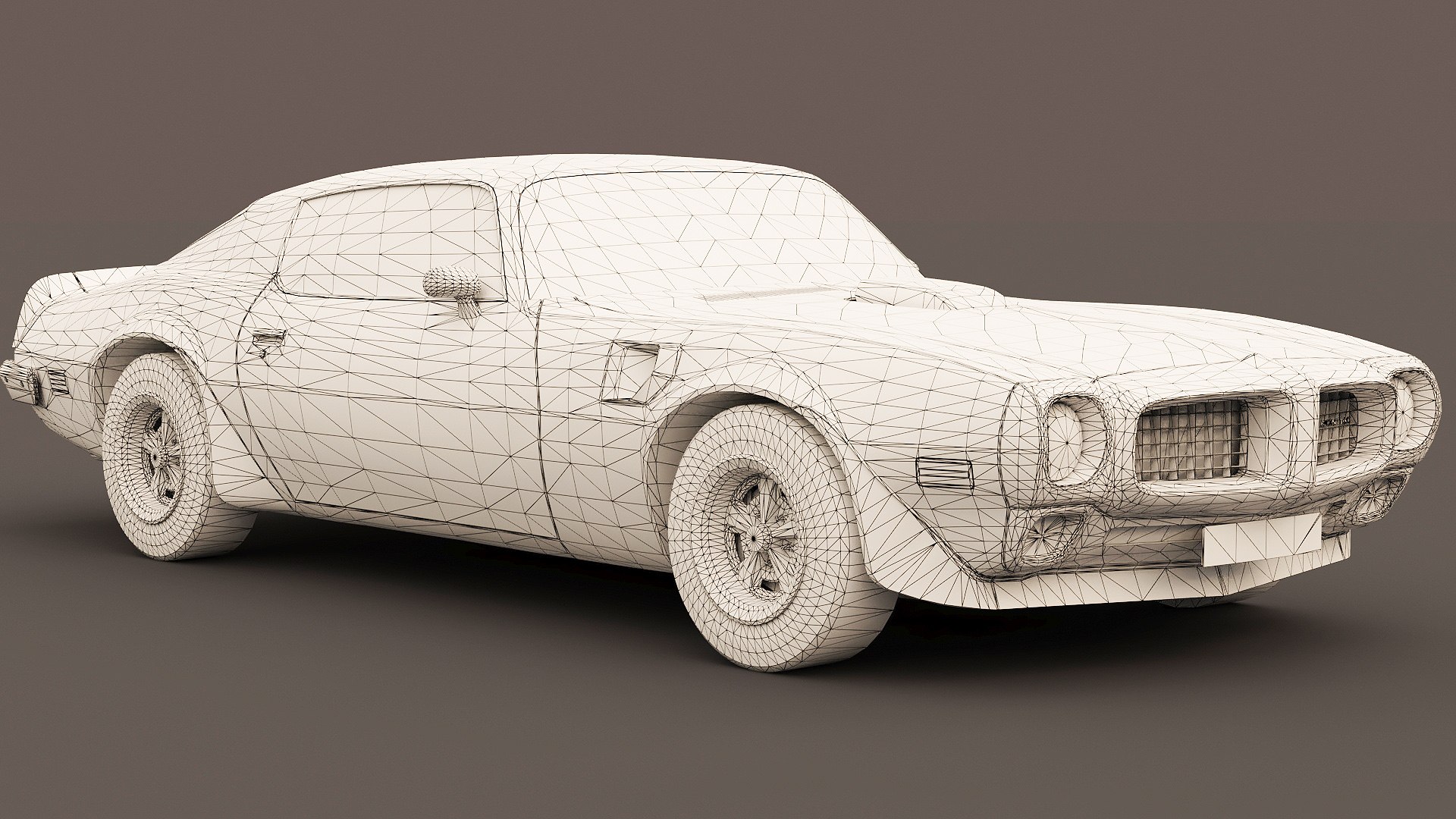 3D Pontiac Trans Am 1973 - TurboSquid 2223092