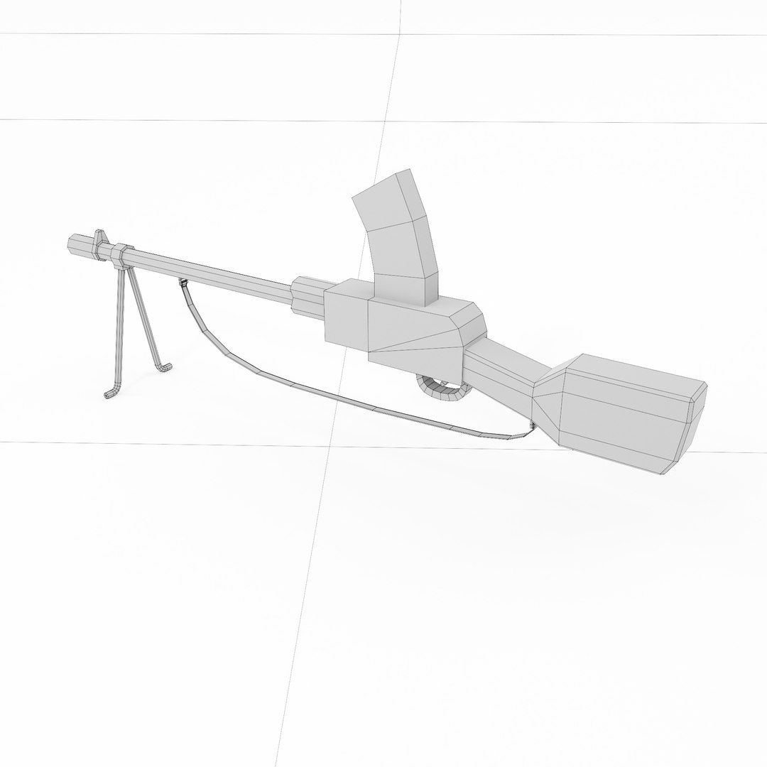 3D MADSEN Light Machine Gun Model - TurboSquid 1992603