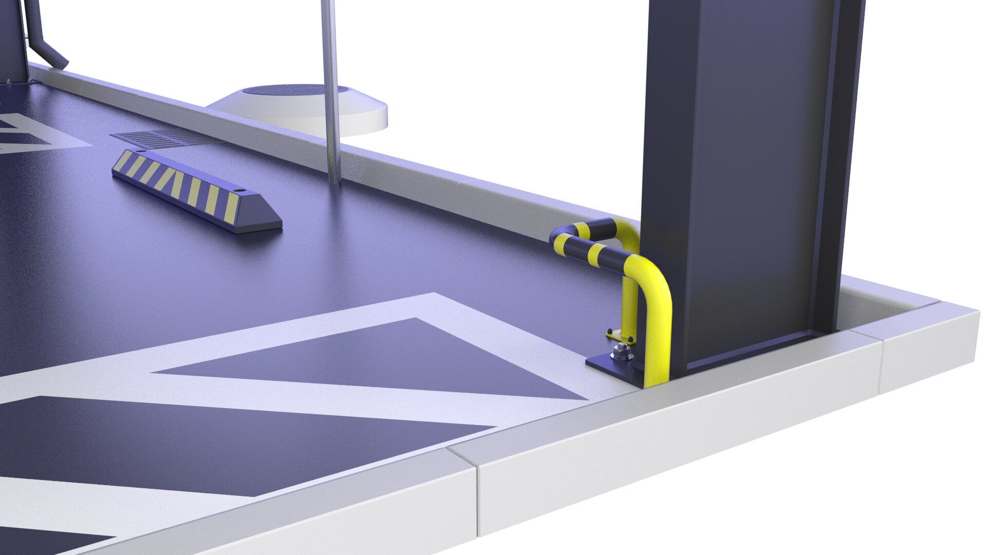 Car Canopy Parking 15 3D - TurboSquid 2257594