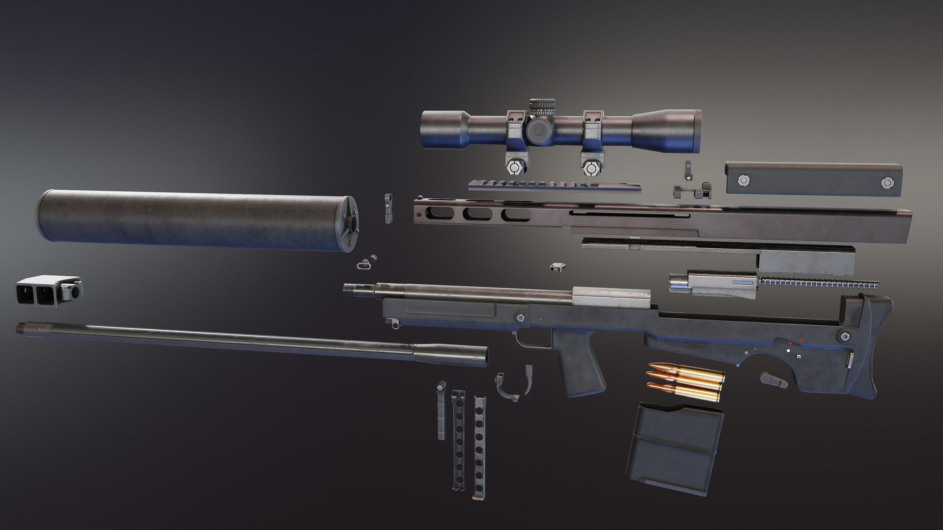 3D VSSK Vykhlop - TurboSquid 2207184