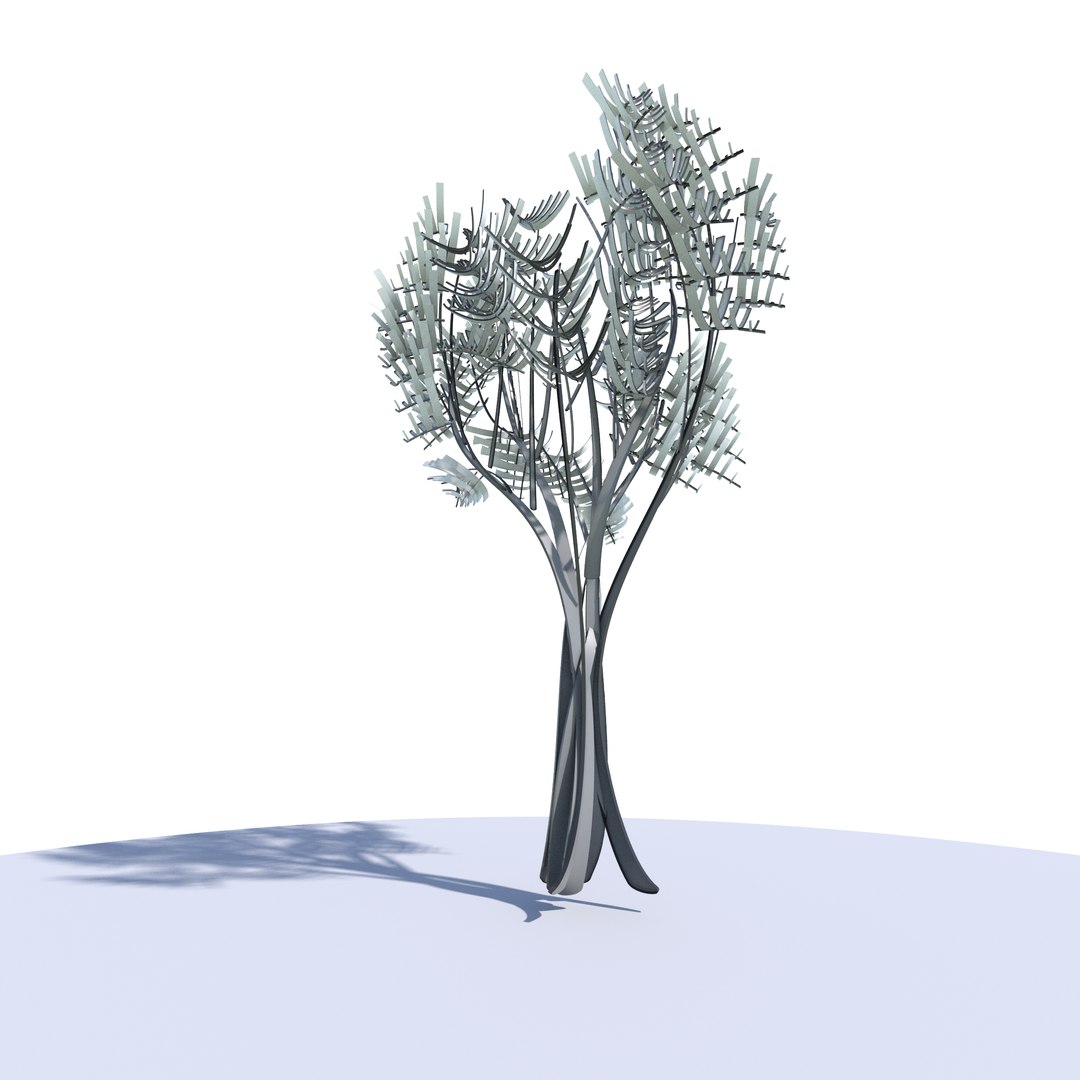 3D Cartoon Tree S2Av1 Model - TurboSquid 2279592