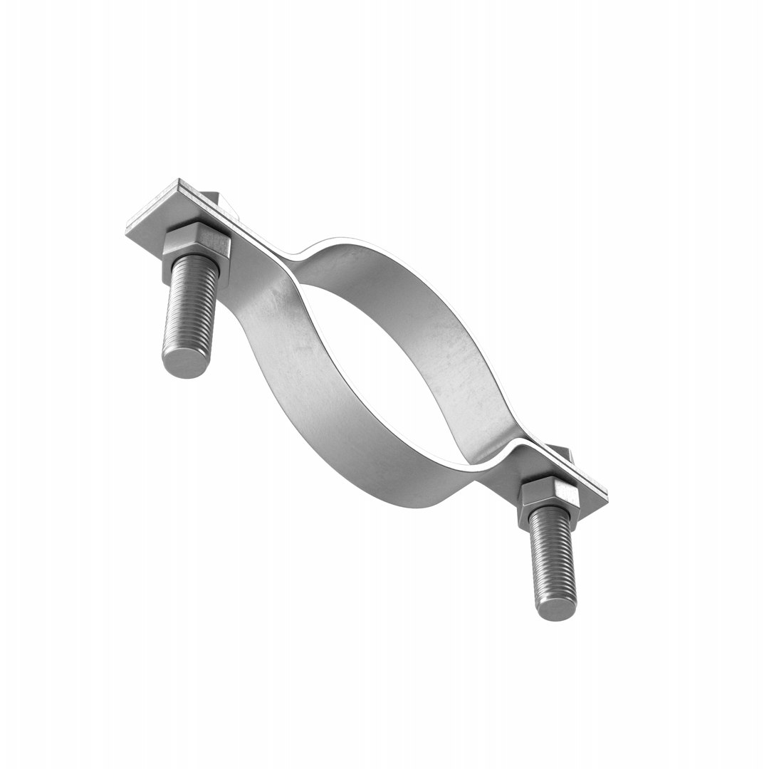 3D Metal Pipe Clamp - TurboSquid 2150602
