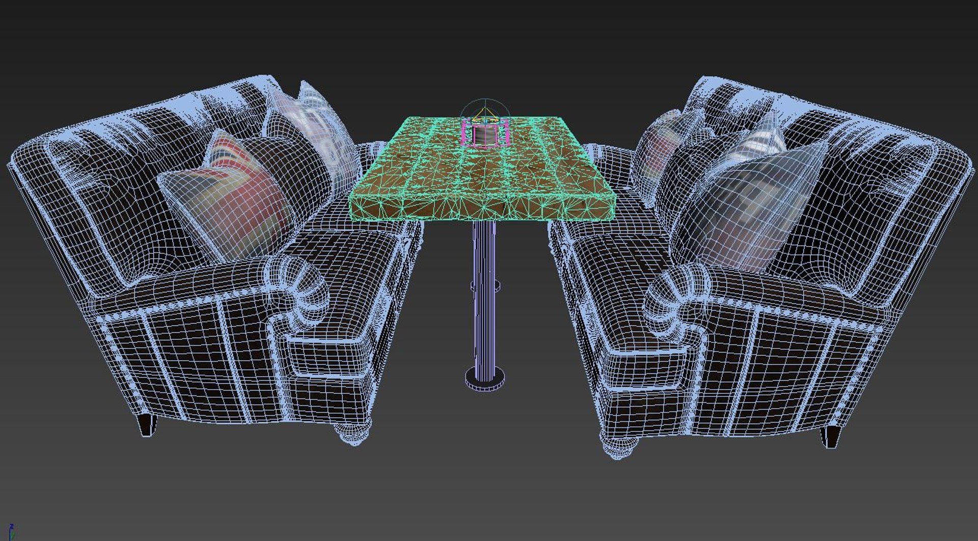 3D Leather Sofa - TurboSquid 1366860