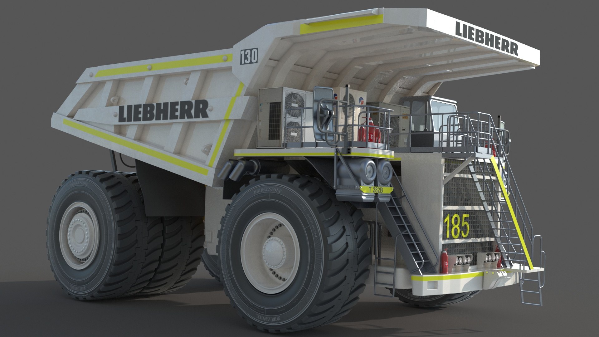 3D Liebherr T 282B Mining Truck Model - TurboSquid 1968343