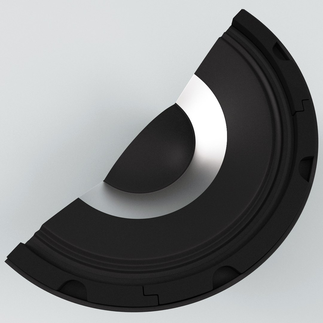 Speaker Cut 3d Model