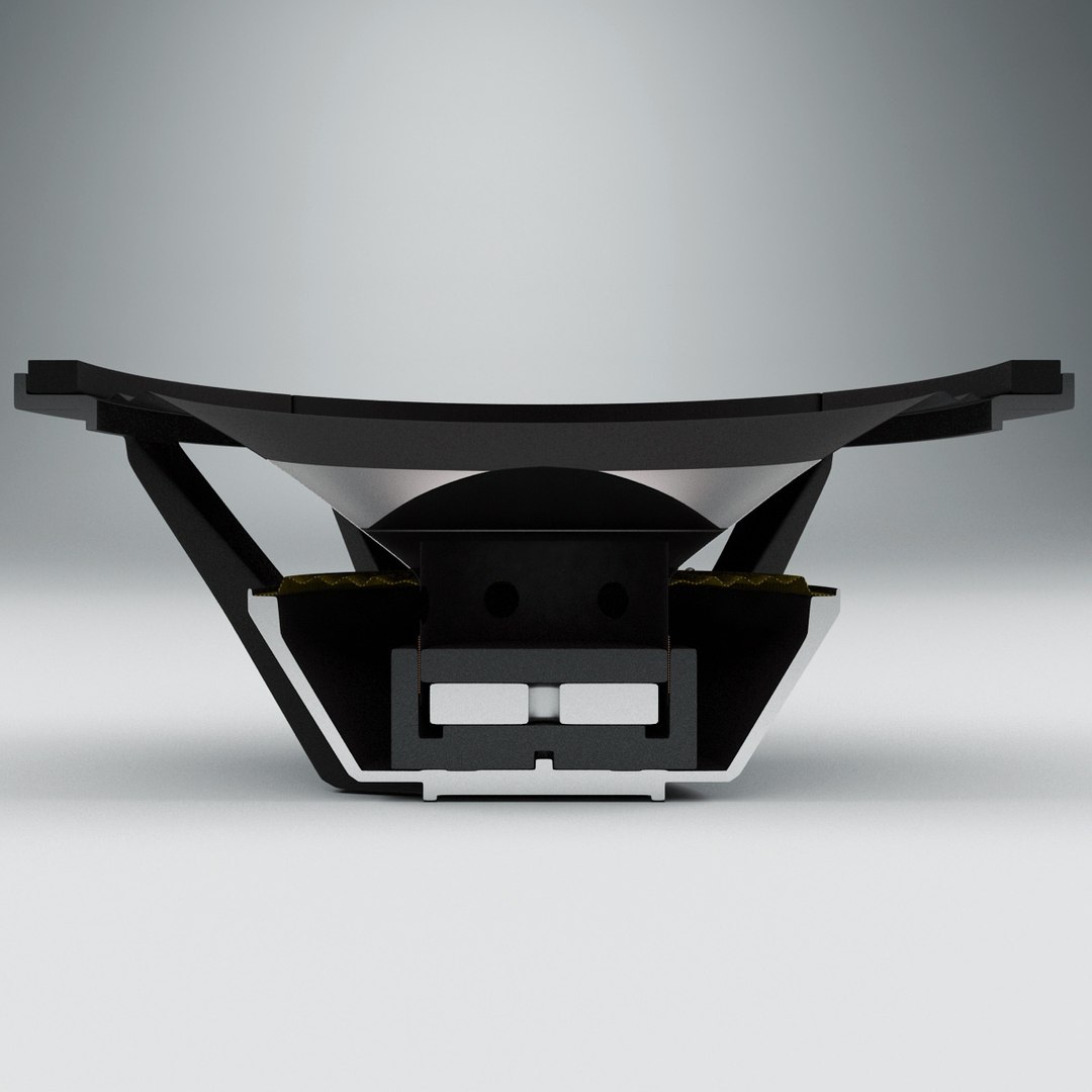 Speaker Cut 3d Model