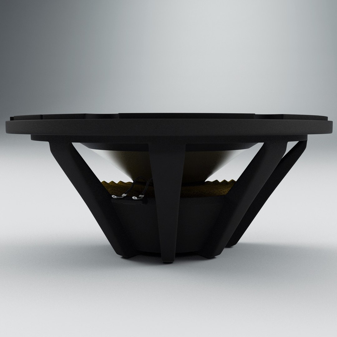 Speaker Cut 3d Model